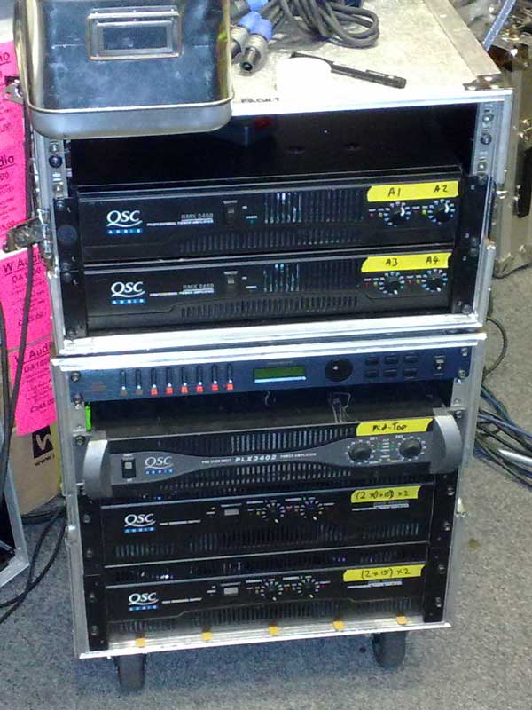 Using a dbx driverack 260 with qsc plx 3402 amps - busdelta